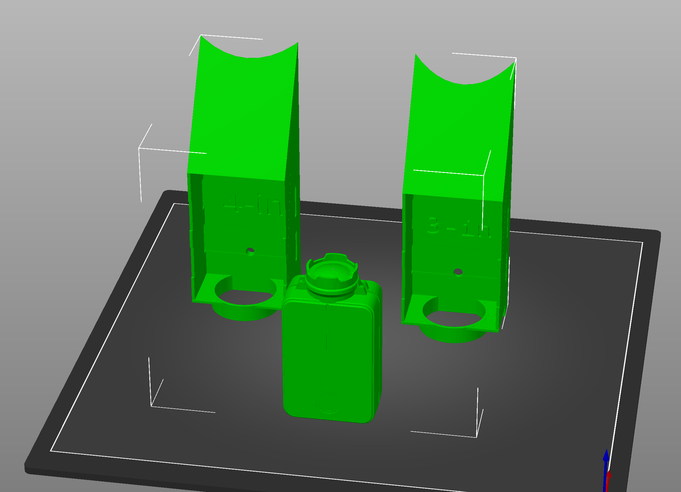 RunCam2 4k Mk3A1 Rocket Mount by David Frey | Download free STL model ...