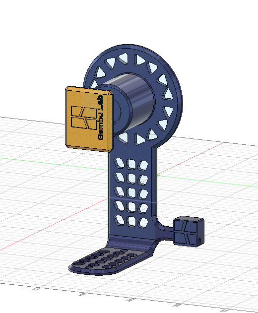 Bambu Lab Filament Halter by Flori | Download free STL model ...