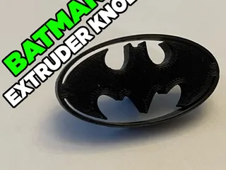 Batman Extruder Knob Ender 3/V2 Neo by Chad Birchem | Download free STL ...