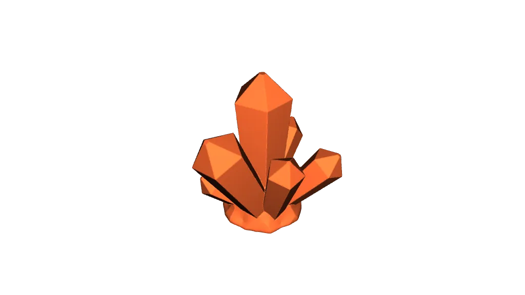 Crystal Cluster by Astador | Download free STL model | Printables.com