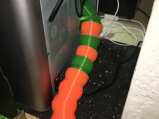 Bambu lab segmented poop chute pipe by J.P. | Download free STL model ...