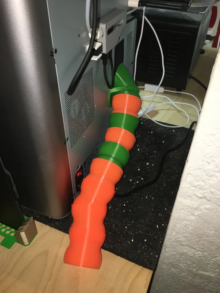 Bambu lab segmented poop chute pipe by J.P. | Download free STL model ...