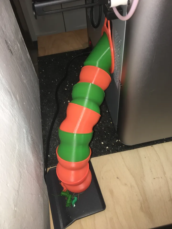 Bambu lab segmented poop chute pipe by J.P. | Download free STL model ...