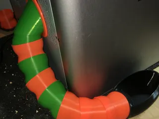 Bambu lab segmented poop chute pipe by J.P. | Download free STL model ...