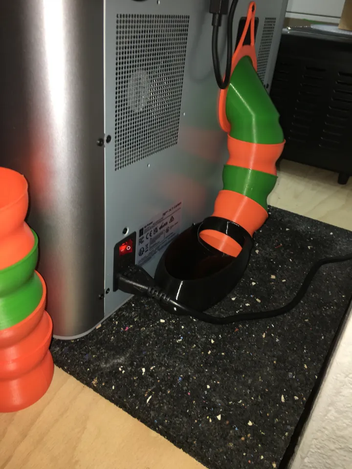 Bambu lab segmented poop chute pipe by J.P. | Download free STL model ...