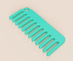 Miniature Keychain Comb by Popandsicle | Download free STL model ...