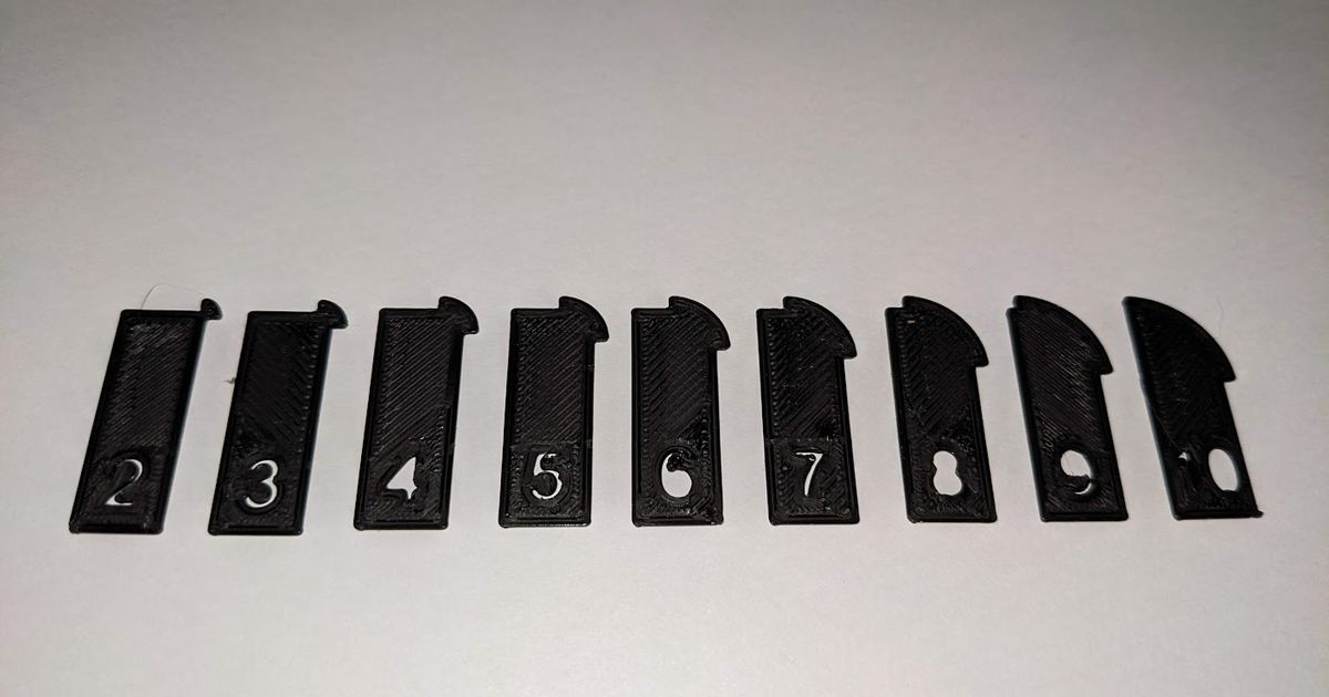 Fillet measurement tool by guidosenff | Download free STL model ...