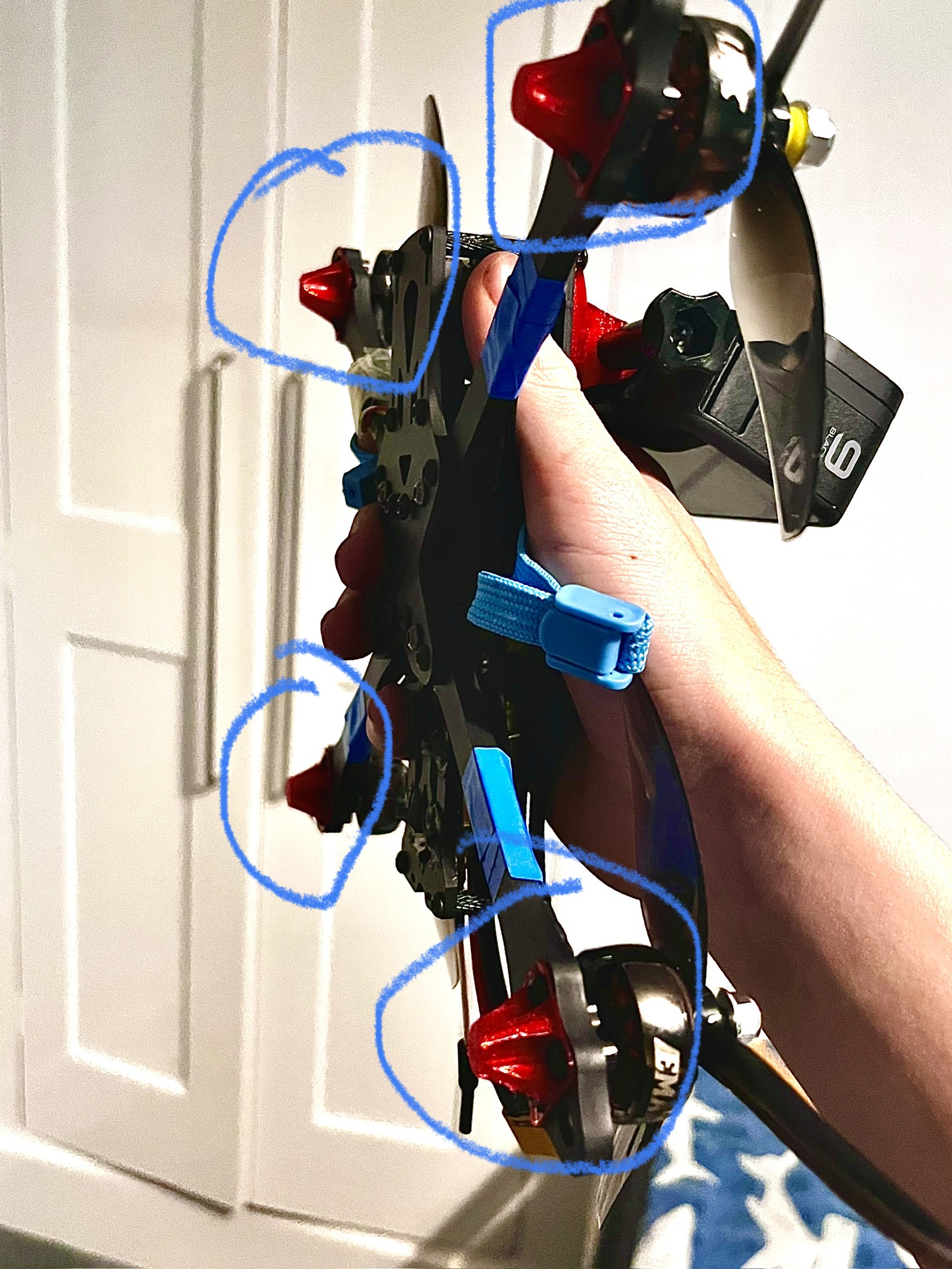 Drone foot for STEELE 5 220mm fpv frame. 1/4 by Jack J | Download free ...