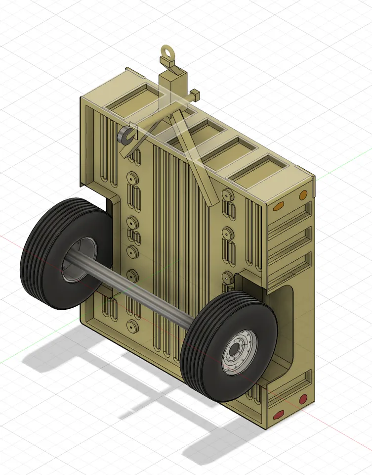 M1101 Trailer Model by Tony Guntharp | Download free STL model ...