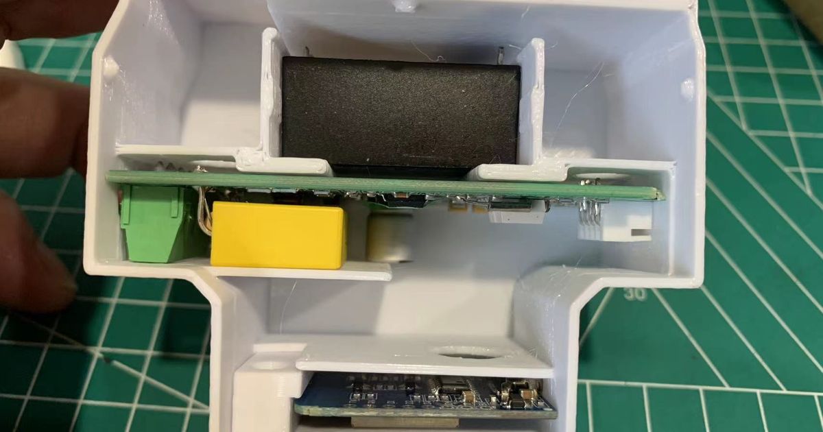 PZEM-DIN MODEL by naughty boy | Download free STL model | Printables.com