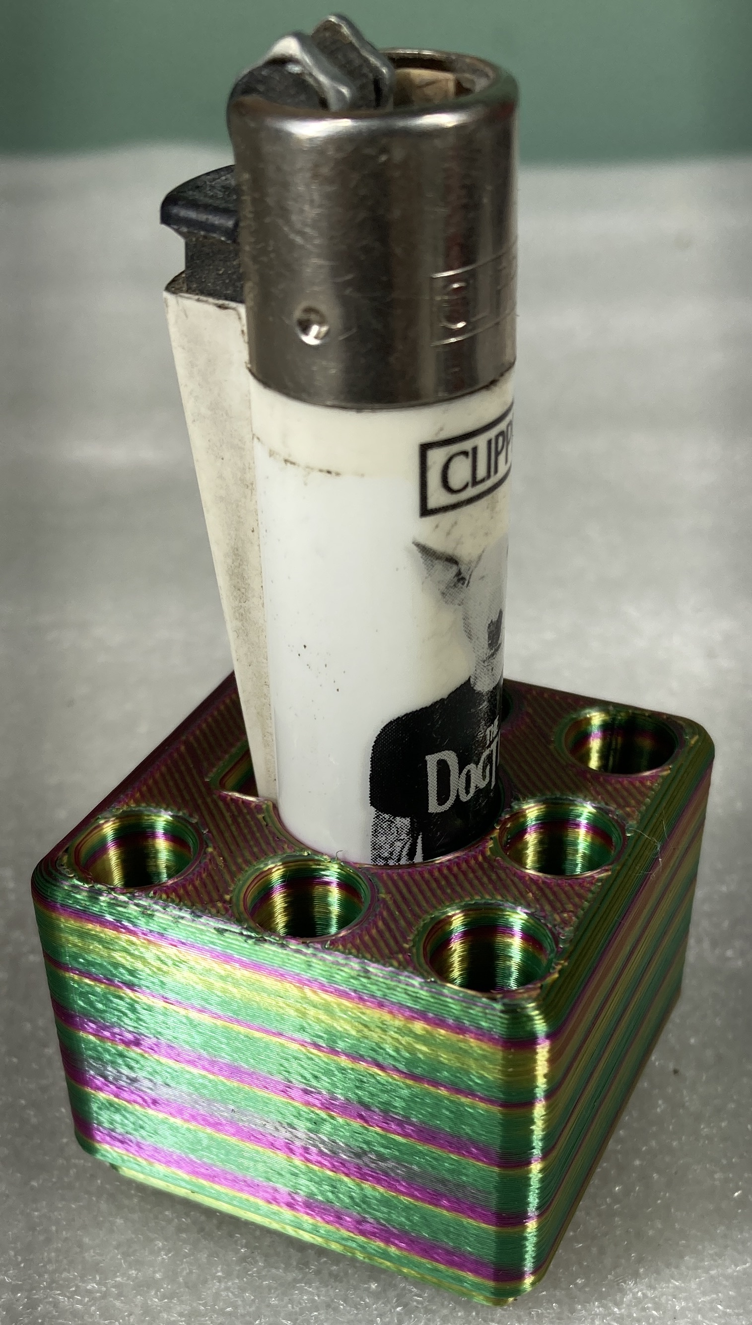 1x1 Clipper Lighter Stand by hoco | Download free STL model ...