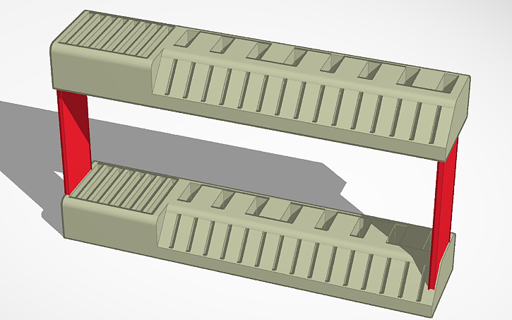 Double Story USB Stick, Micro SD, SD Card Rack/Holder by izy120 ...