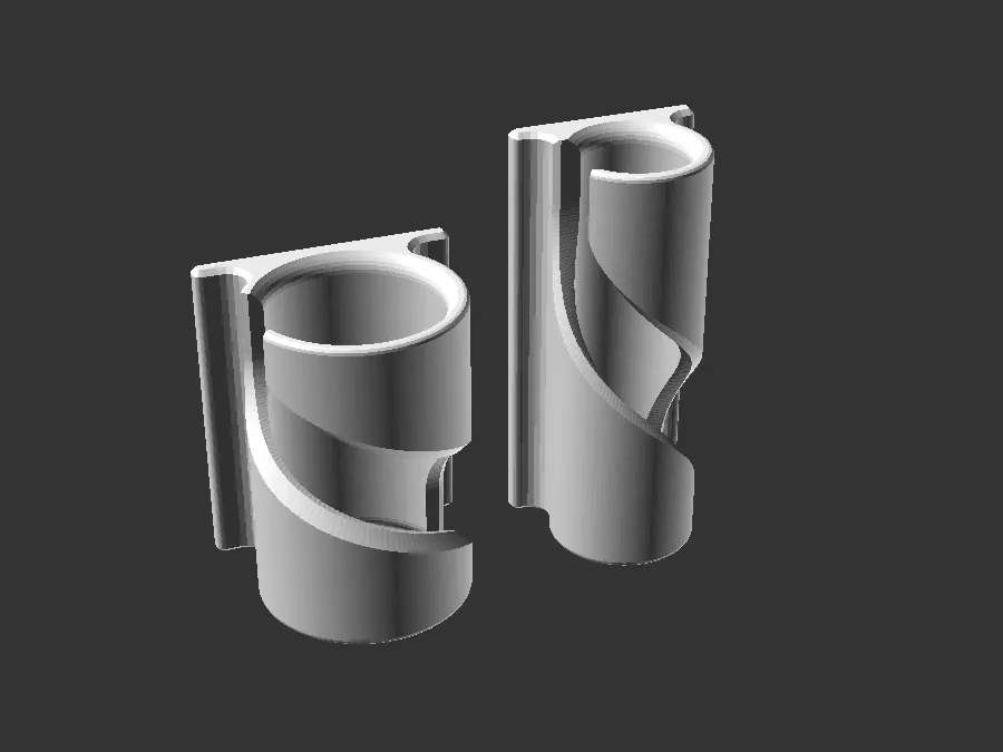 Spiral Cable Guide by Jack | Download free STL model | Printables.com