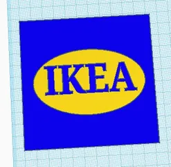 IKEA Logo by Peterfn | Download free STL model | Printables.com