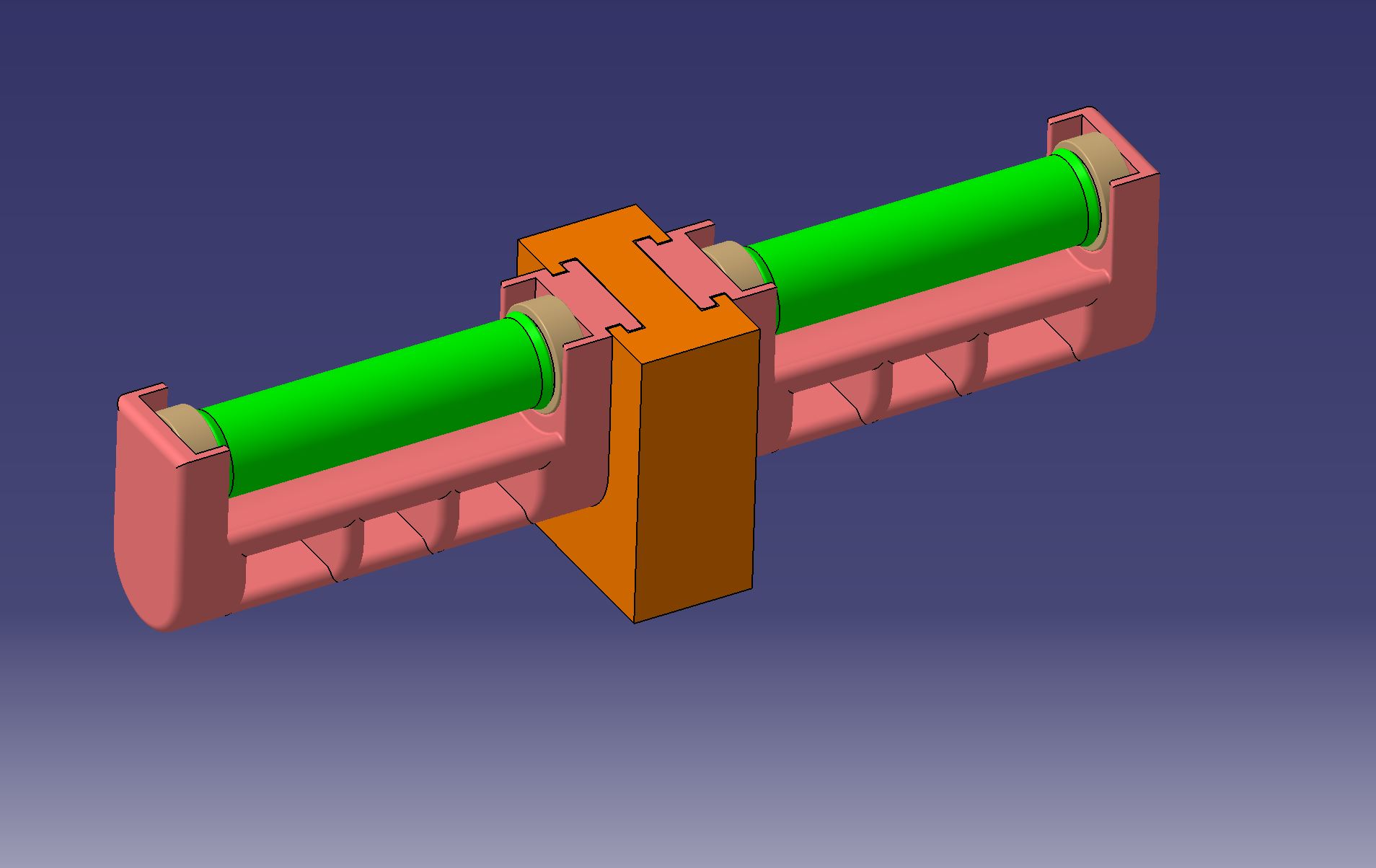 Ankermake M5 double spool support frictional with 308 bearings by ...