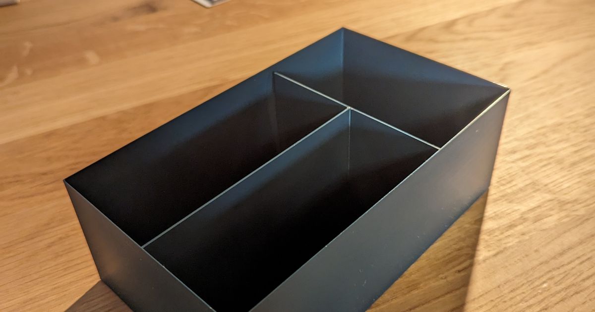 Smaller divided Box by threeDpr!nted | Download free STL model ...