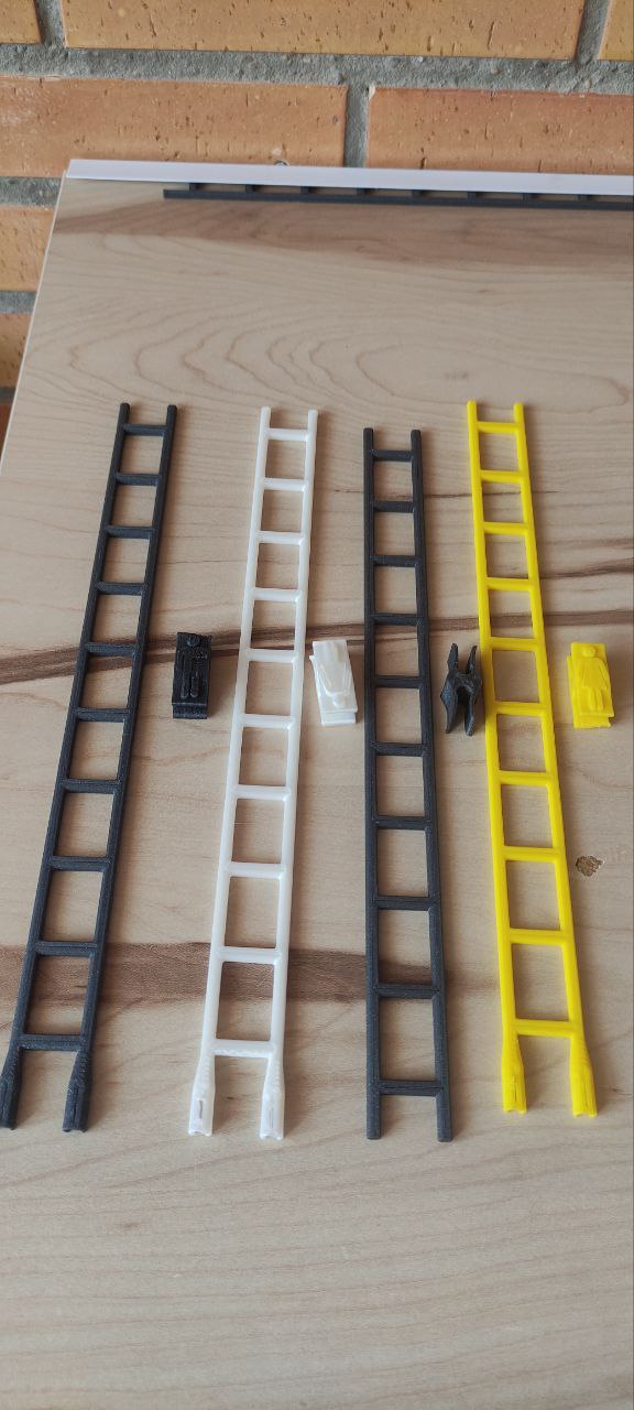 Ladder set with rotating dummy by Ljhtom (Javier Hernando) | Download ...