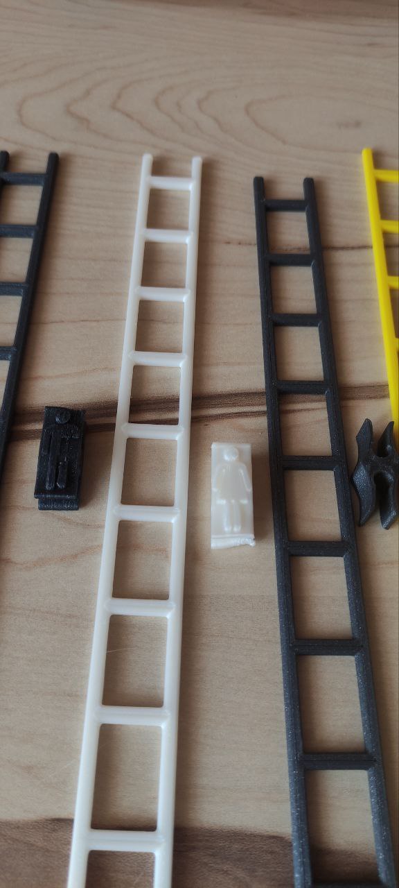 Ladder set with rotating dummy by Ljhtom (Javier Hernando) | Download ...