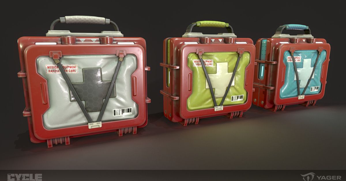 Medkit and Stim from The Cycle: Frontier by Franky Storms | Download ...