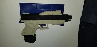 Pistol Wall Mount by MrRogers | Download free STL model | Printables.com