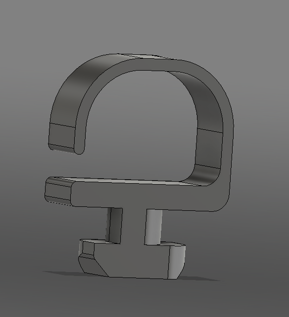 4040 - 10mm slot, Cable clip by Pioter_502 | Download free STL model ...