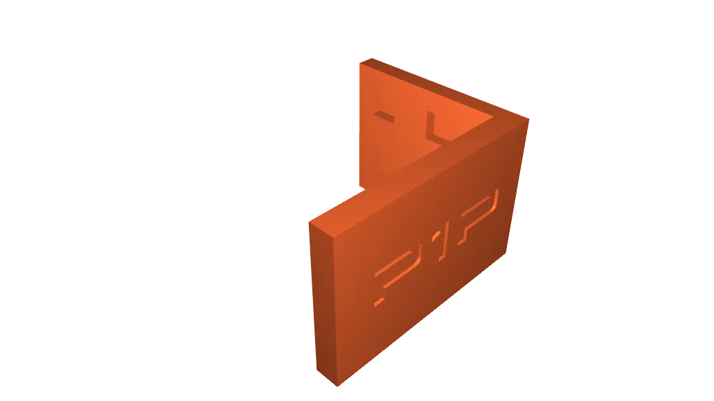 Bambu Lab P1P Pixel Modplate Corner by Dedan | Download free STL model ...