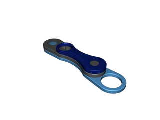 Triple finger slinger - print in place fidget toy by PotatoDesigns ...