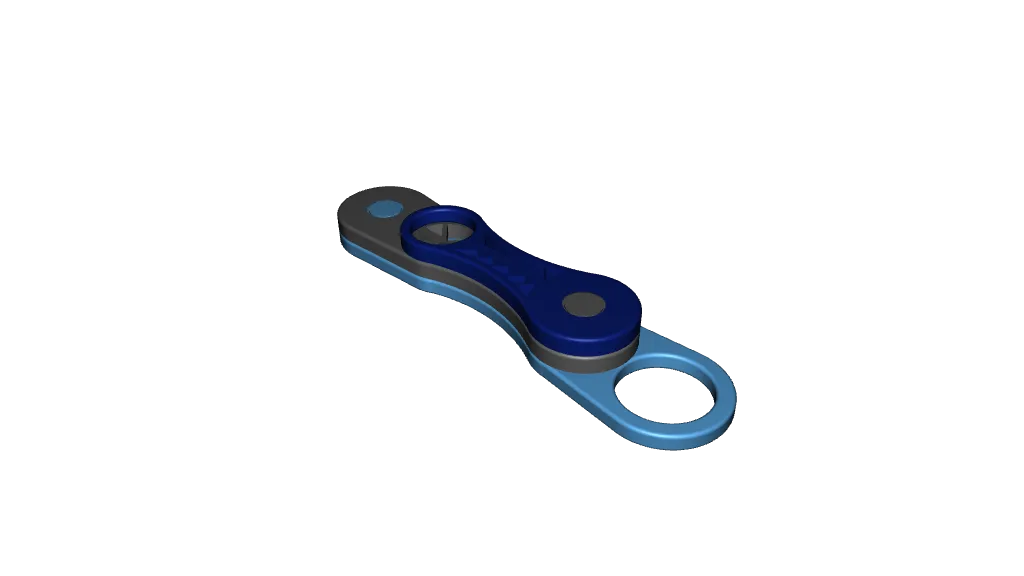 Triple finger slinger - print in place fidget toy by PotatoDesigns ...