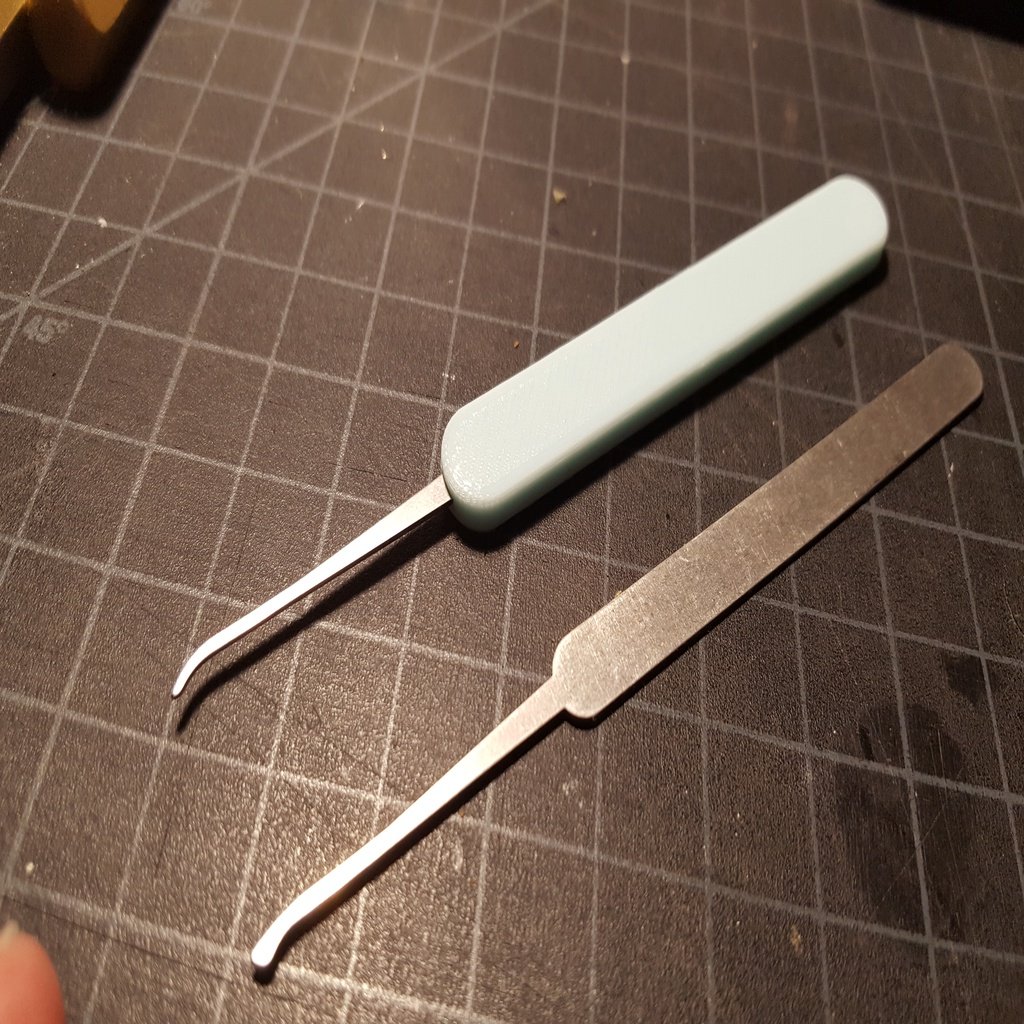 Lock Pick Handle by Andrew Bird | Download free STL model | Printables.com