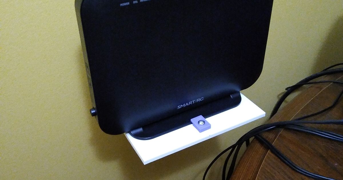 Router shelf von Startrekfan2 | Kostenloses STL-Modell herunterladen ...