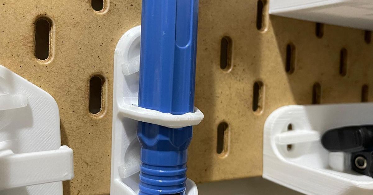 IKEA SKADIS - Deburring Tool Holder utilizing T-clip system by xong | Download free STL model ...