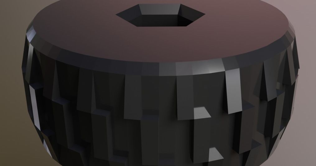Hex knob by CdR | Download free STL model | Printables.com