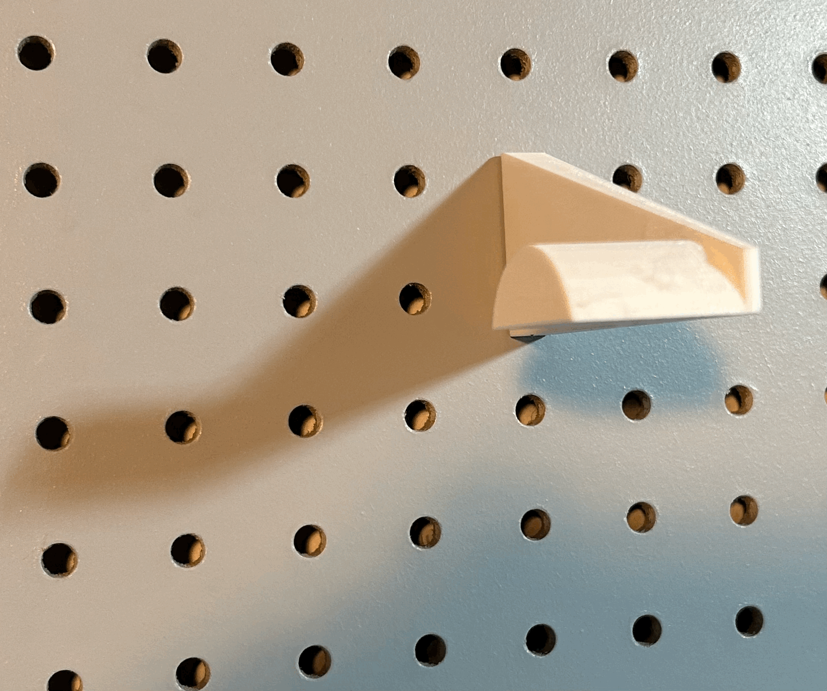 Minimal pegboard paper towel roll holder: fully parametric! by Kyle ...