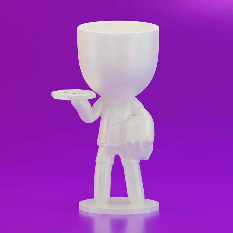 Robert, pizza delivery guy by Rebeca Morales | Download free STL model ...