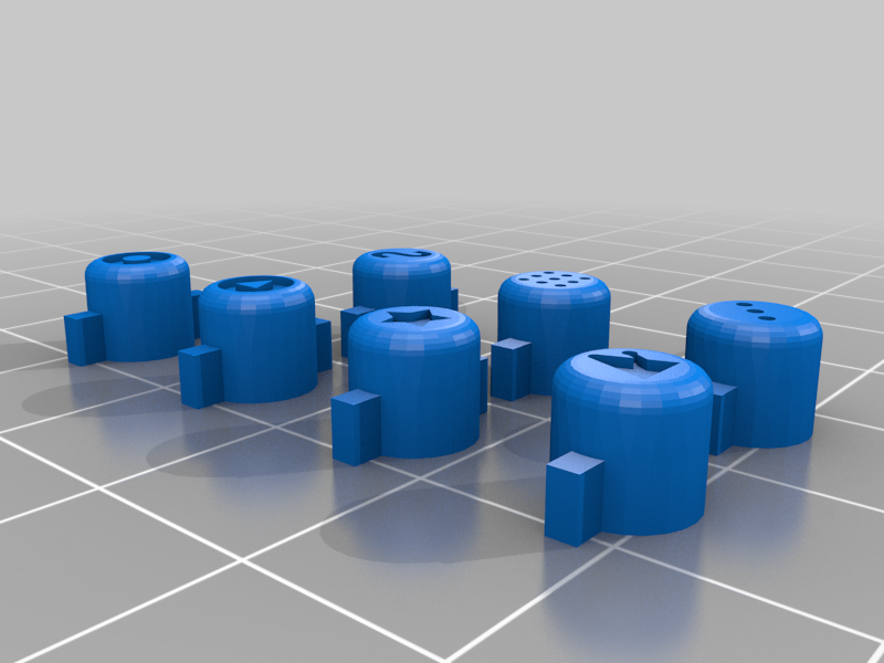 PO-20 Symbol buttons for Pocket Operator case by crashdebug | Download ...