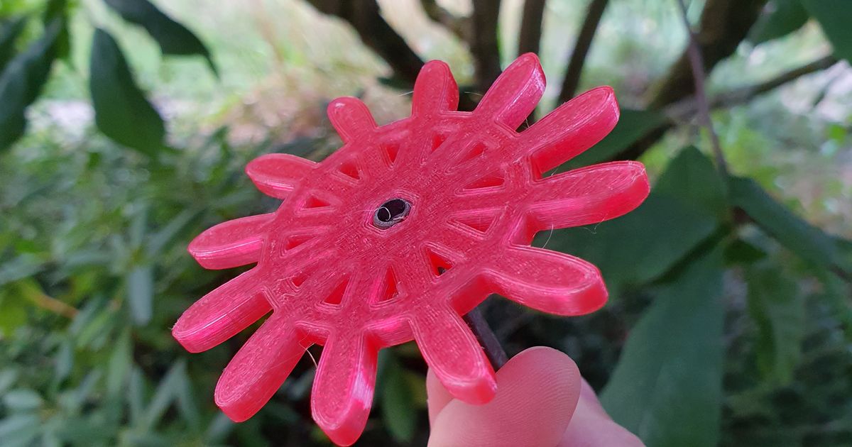 Guitar Finger Wheel by LinusDuesentrieb | Download free STL model ...