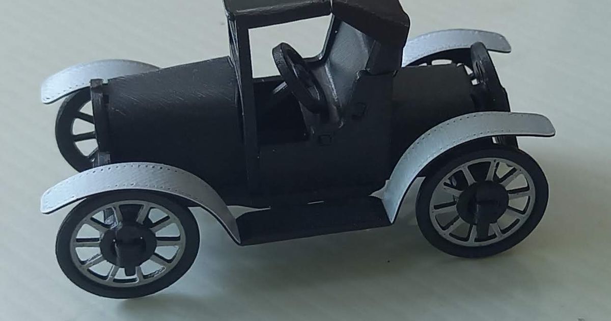 Kit Card Ford-T-2k by Honzal | Download free STL model | Printables.com