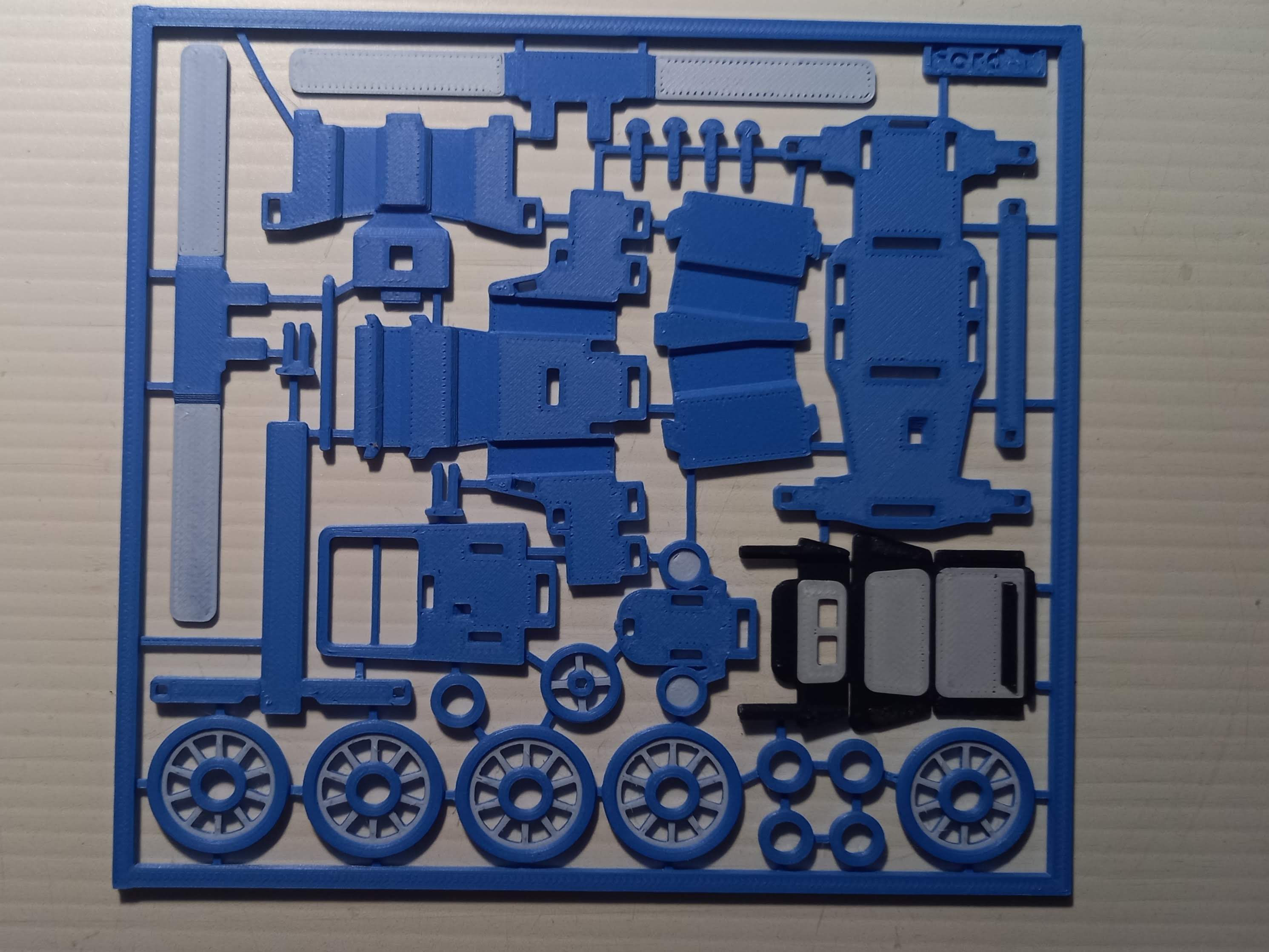 Kit Card Ford-T-2k by Honzal | Download free STL model | Printables.com