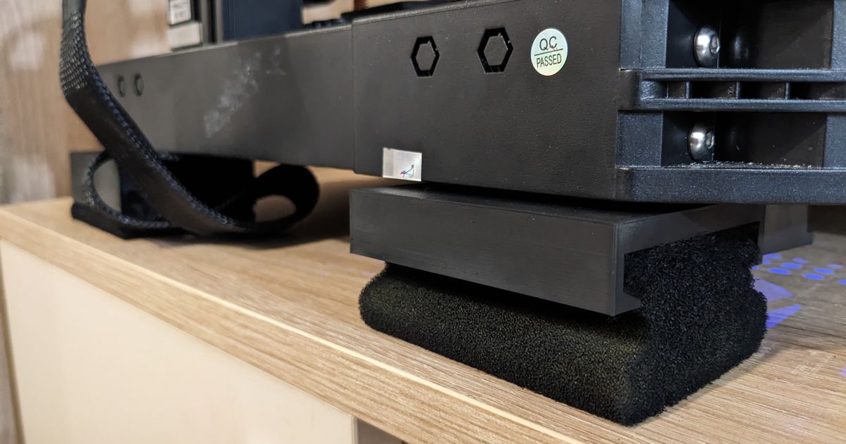 Ender 3 S1 (and Pro) sponge feet by Dusan Fajler | Download free STL ...