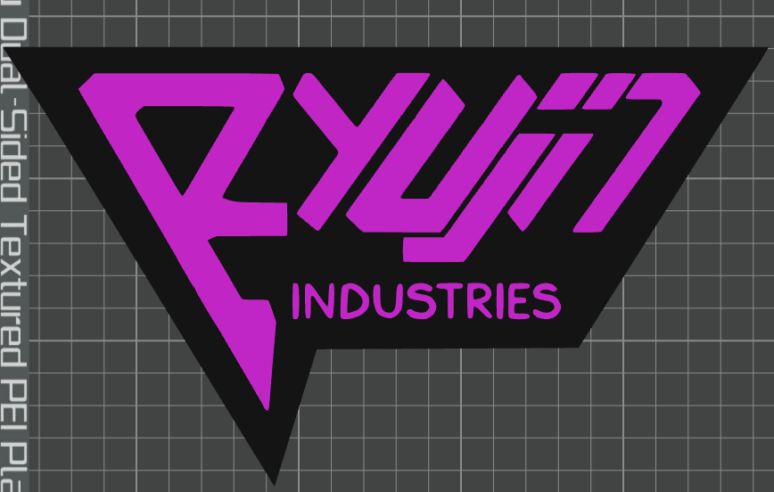 StarField's Ryujin Industries Sign by Rand K | Download free STL model ...