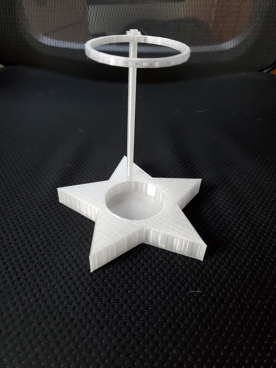 Flashlight Stand by Rick Cowherd | Download free STL model | Printables.com