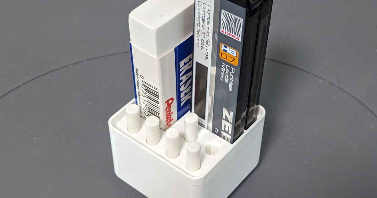 Gridfinity Mechanical Pencil Accessories Holder by Sarah R. | Download ...
