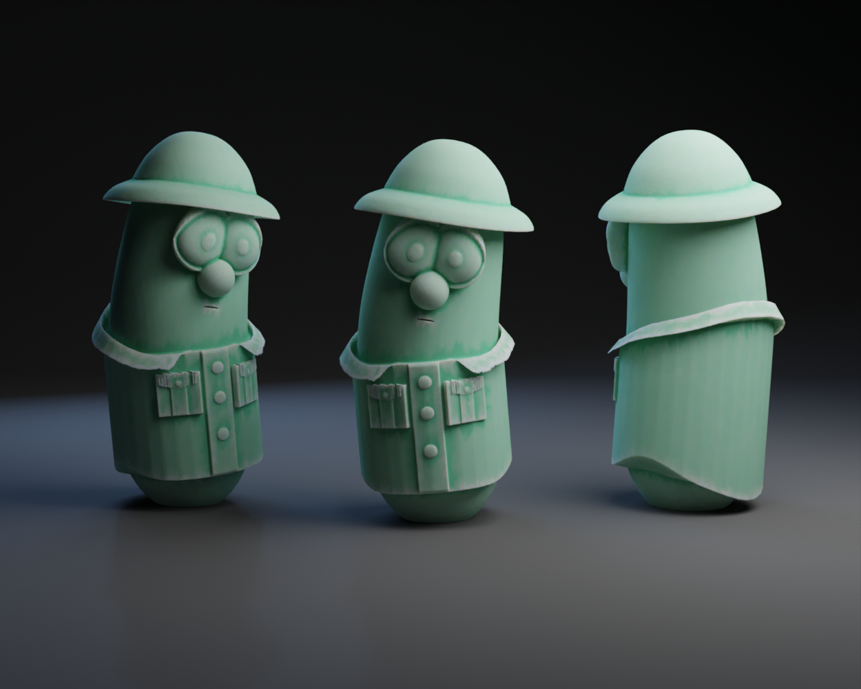 Larry the Cucumber by Peter Farell | Download free STL model ...