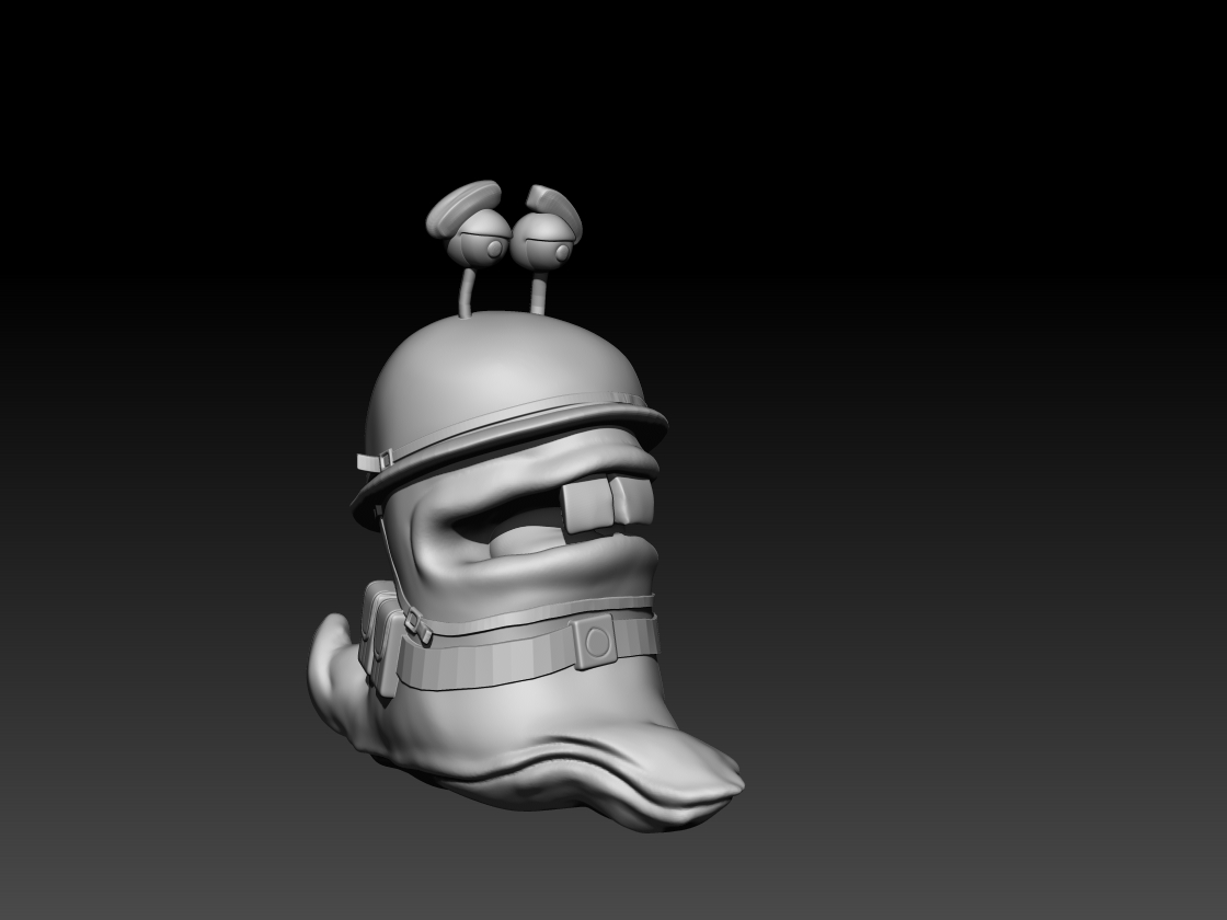 Tired Army Slug by Onu_Heino | Download free STL model | Printables.com