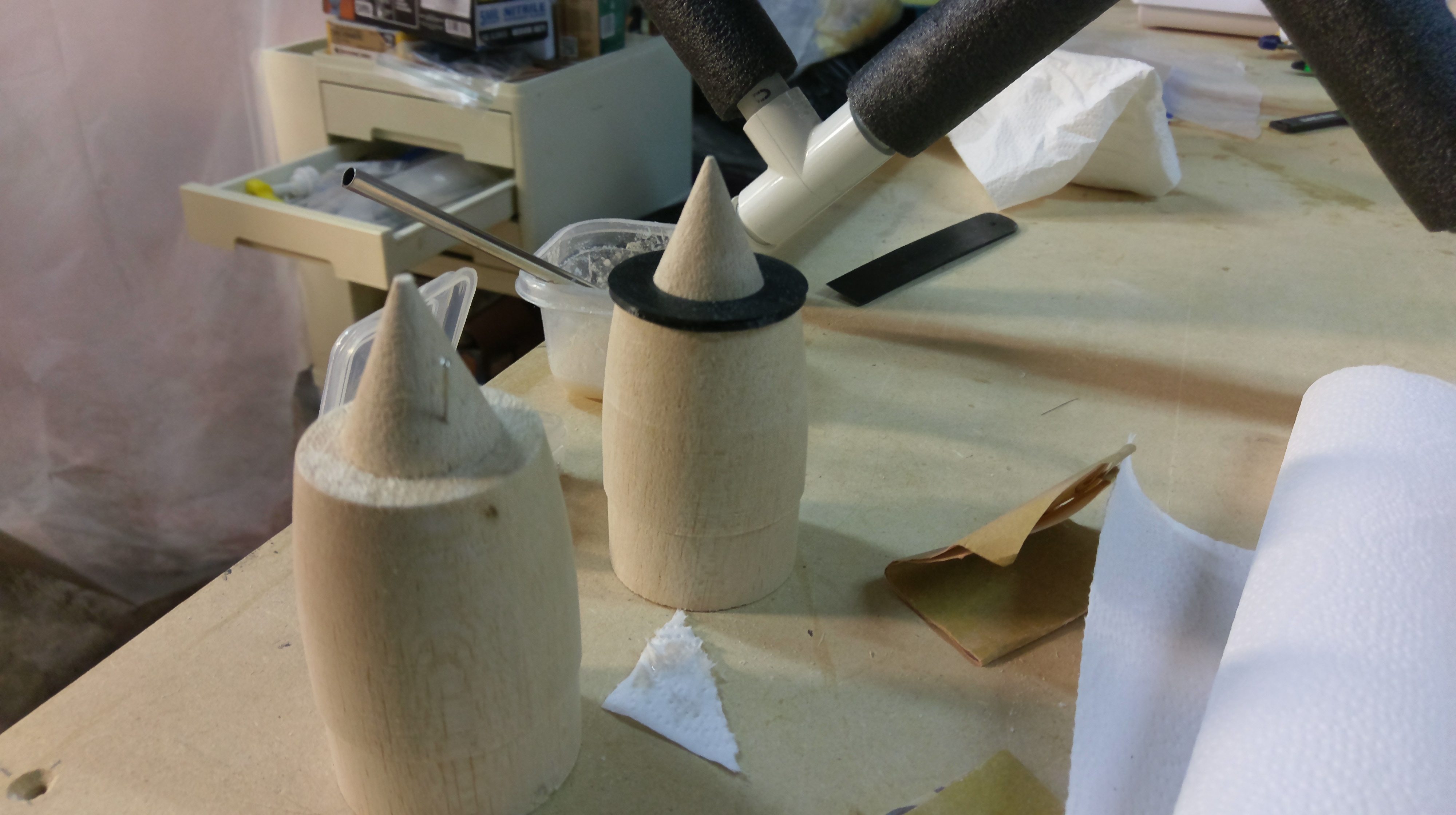 MadCow BOMARC Sanding and Assembly Tooling for 2.6in Rocket Kit by ...