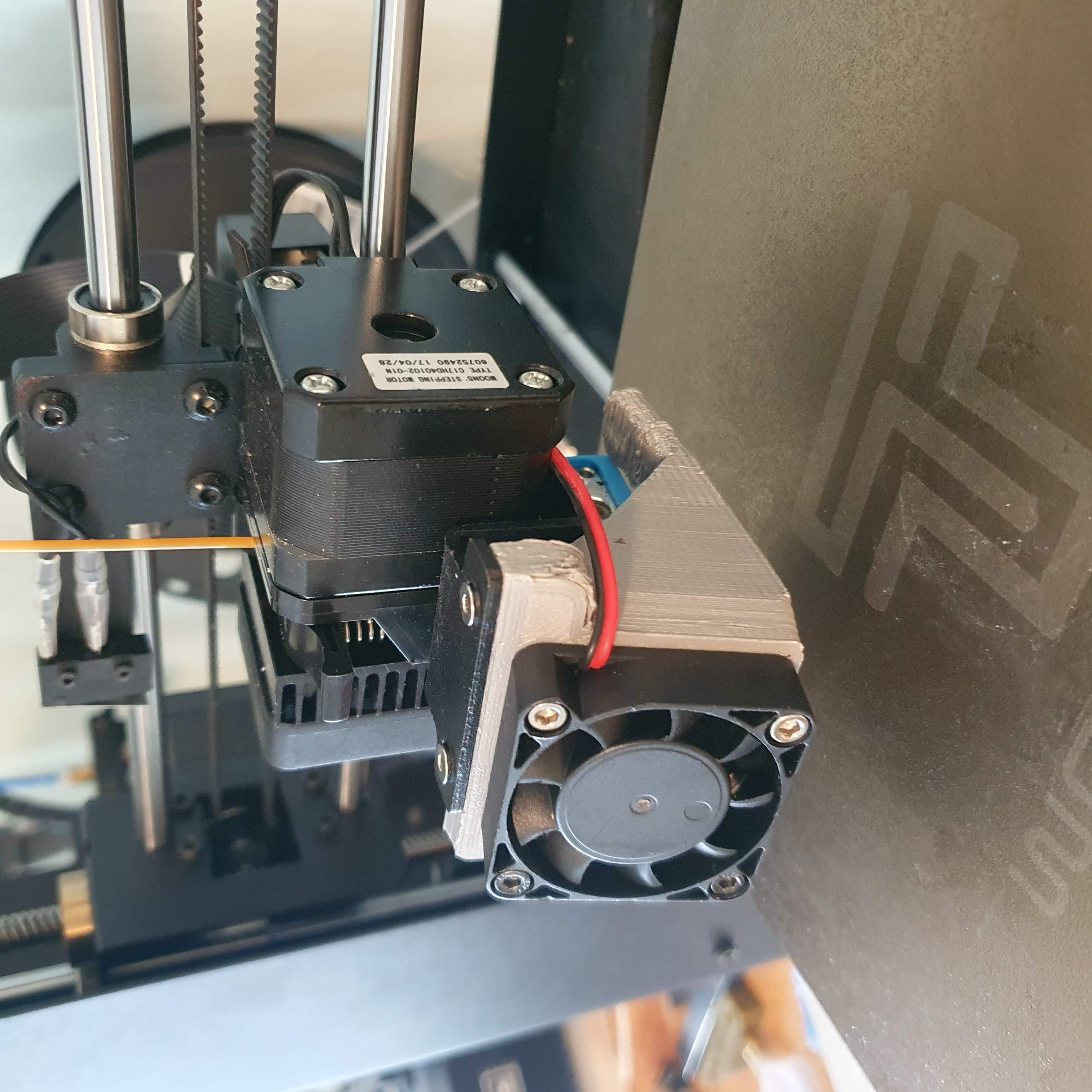 Maker Select Plus (Wanhao i3 plus) Fan Duct (rev3) by DIllY Daily ...
