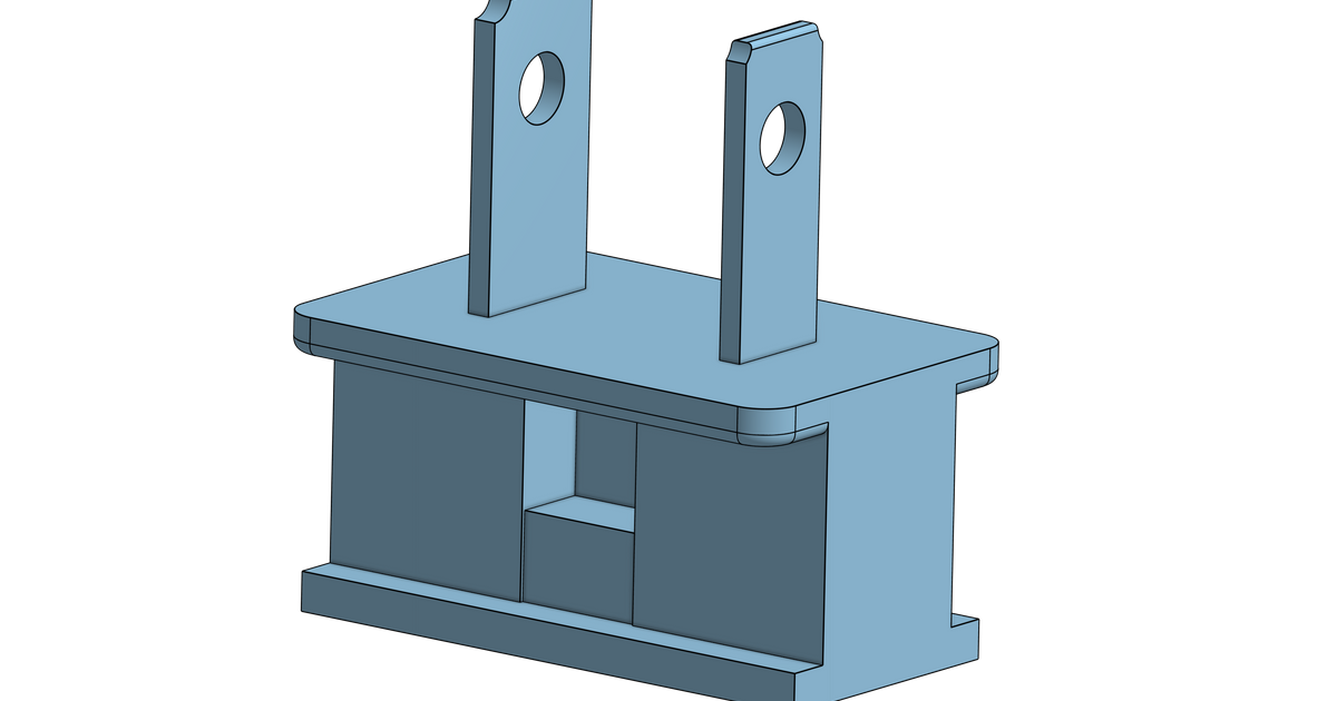 2-Prong Electrical Plug by Sol | Download free STL model | Printables.com