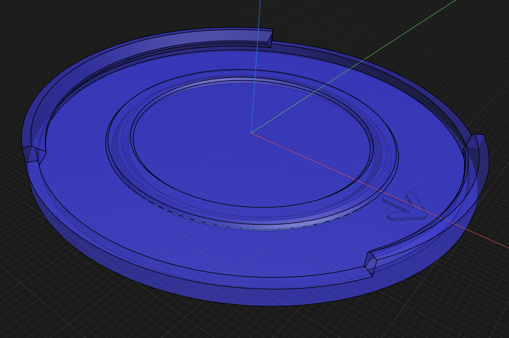 Lid for Mott’s Applesauce Container by dteng | Download free STL model ...
