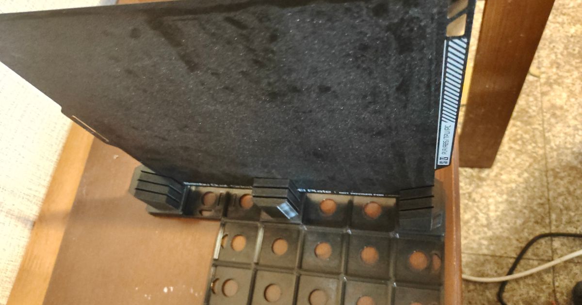 Gridfinity Plate holder refined by Baze | Download free STL model ...