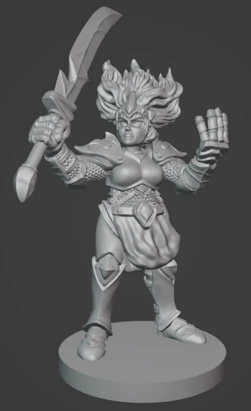 Female giant collection by argylefox | Download free STL model ...